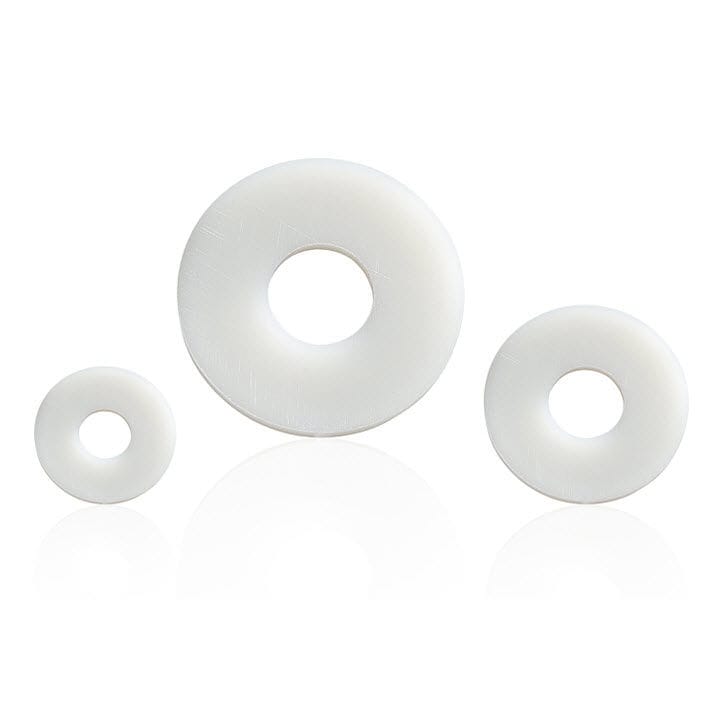 Round washer - BK3.0002. series - Bäcker - PVDF / POM / polyamide