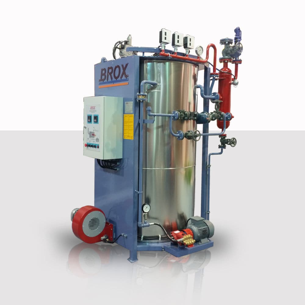 Gas steam generator - BROX BOILER & BURNER COMPANY