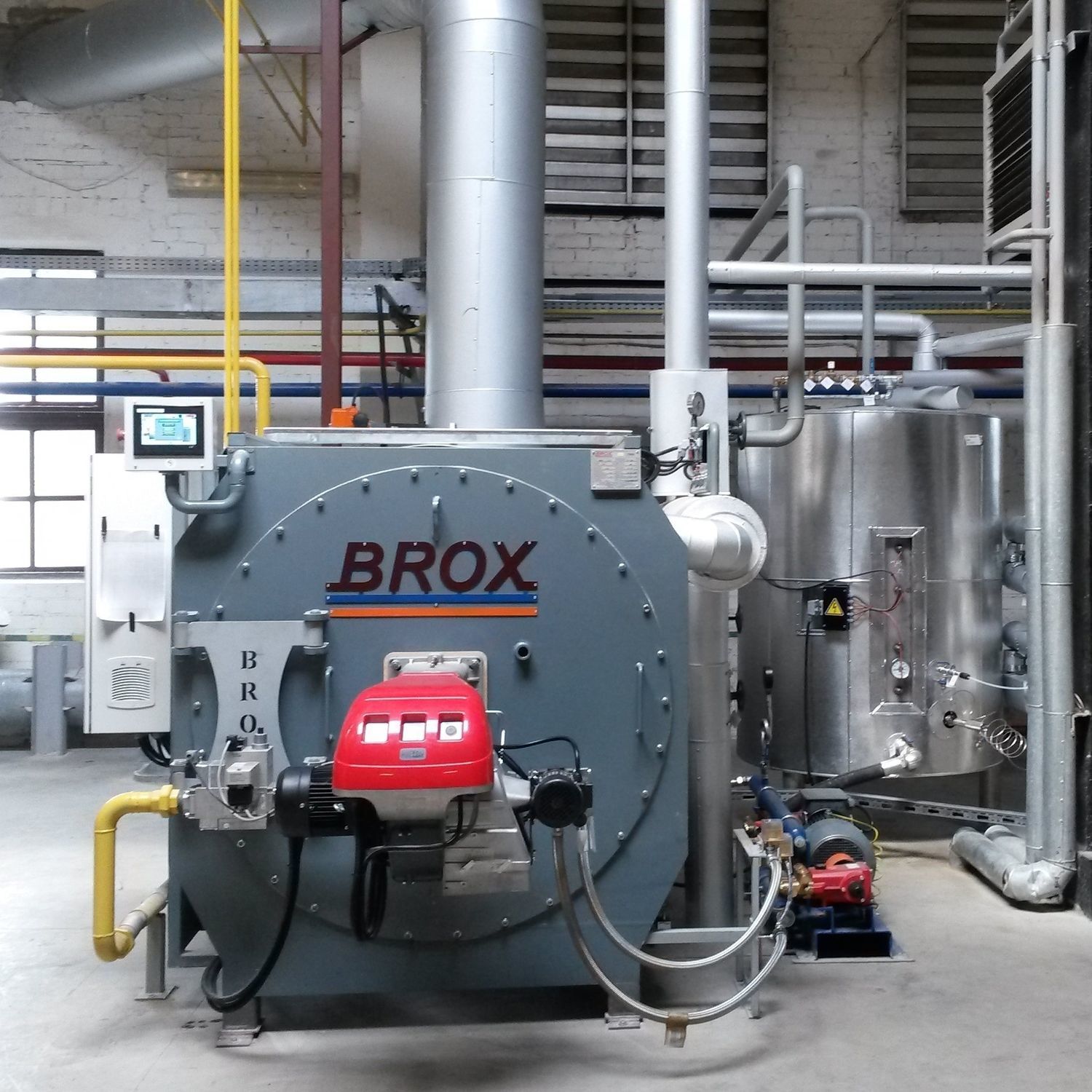 Superheated steam generator - BROX BOILER & BURNER COMPANY - saturated ...