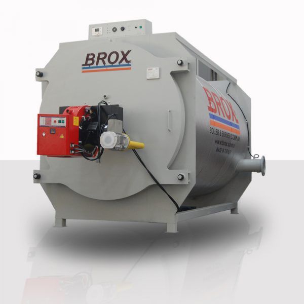 Hot water boiler - BROX BOILER & BURNER COMPANY - horizontal ...