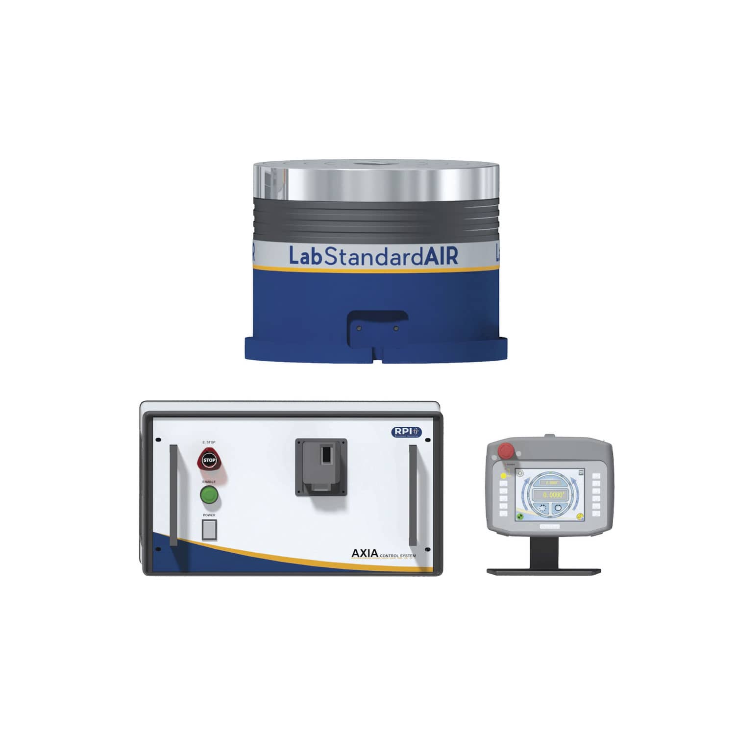Rotary table for metrology applications - LabStandardAIR - Rotary ...