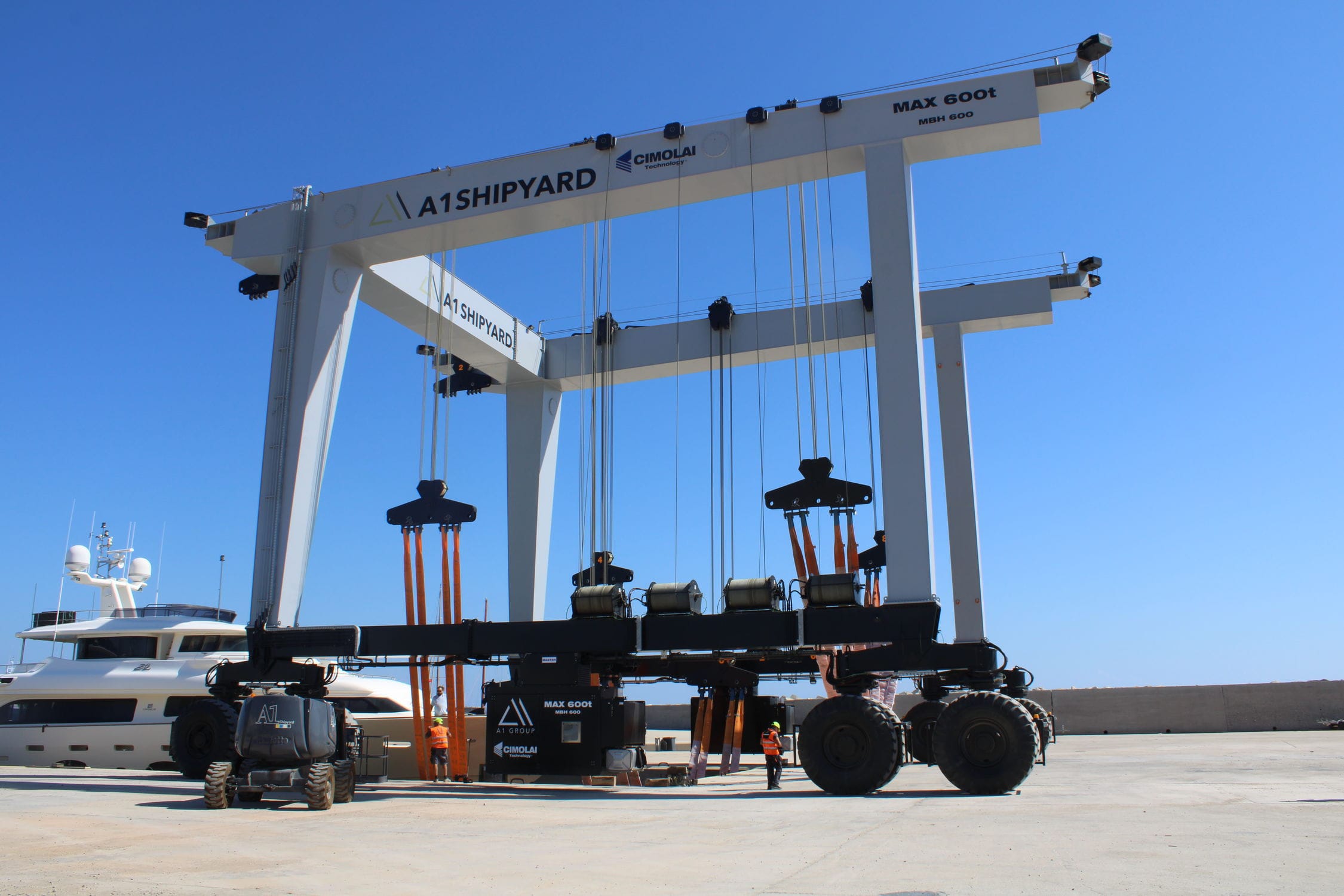 Travel lift - MBH 600 - CIMOLAI TECHNOLOGY