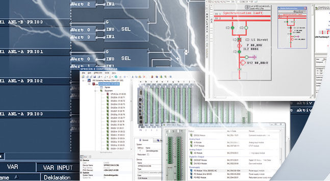 Management software - SPRECON-E - Sprecher Automation - power station