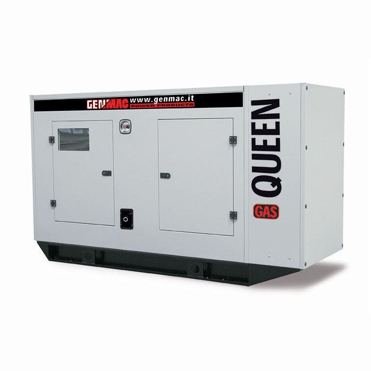 Natural gas generator set - QUEEN-GAS G85GS-NG - GENMAC SRL - three ...