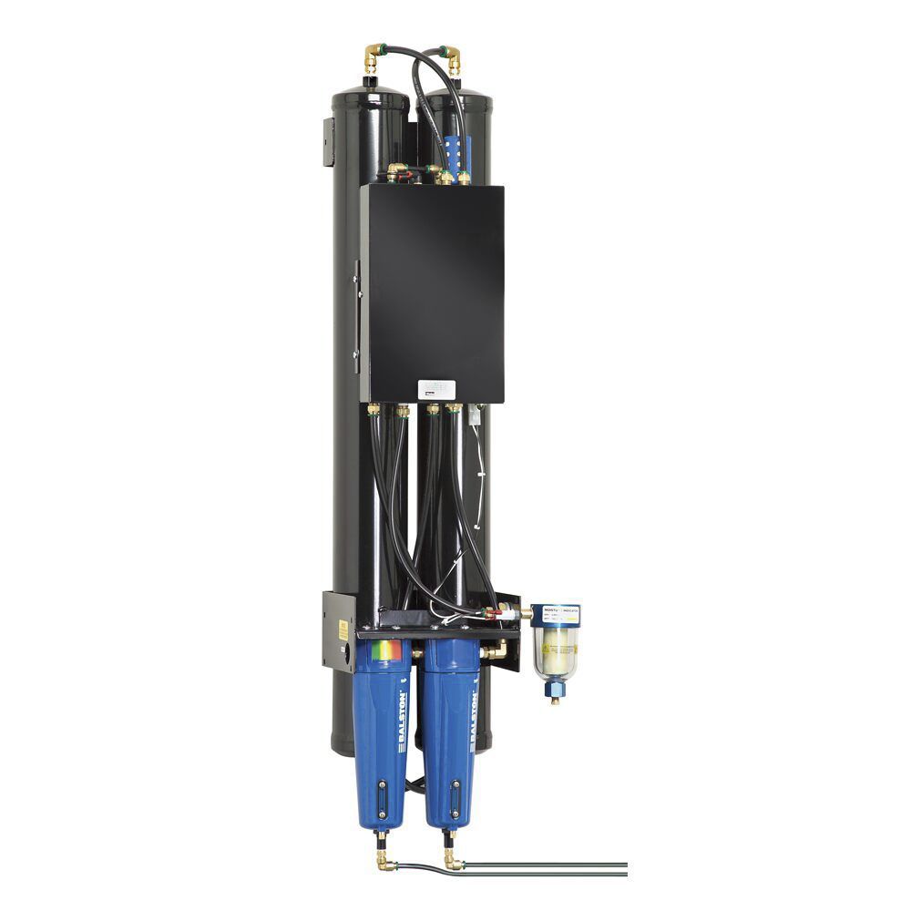 Desiccant compressed air dryer - 75-A20 - Parker Industrial Gas ...