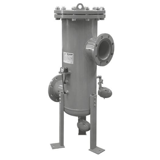 Compressed air filter - F series - Mikropor - with cartridge / flange