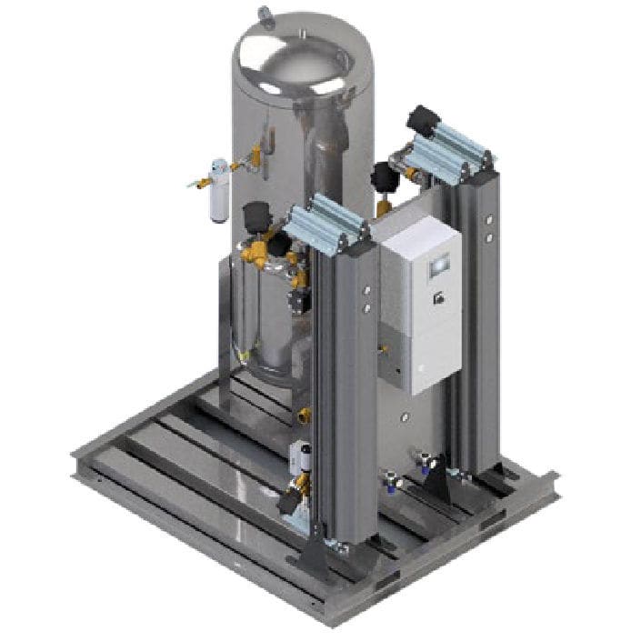 Gas dryer - MGD series - Mikropor - centrifugal / batch / compact