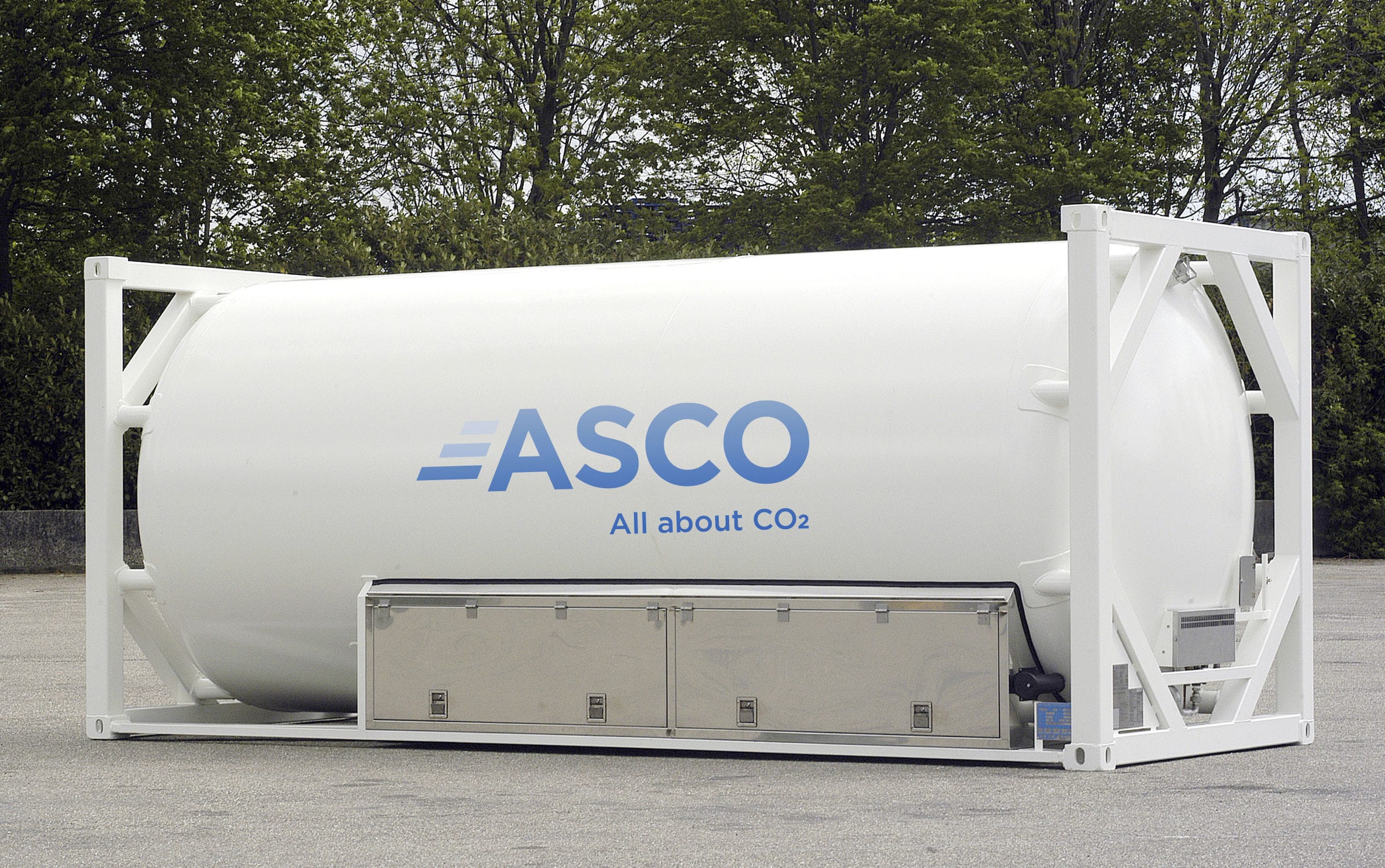 Storage tank - ASCO CARBON DIOXIDE - transport / CO2 / metal