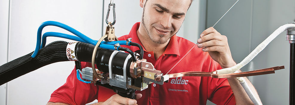 Induction brazing torch - EMAG eldec Induction GmbH - air-cooled