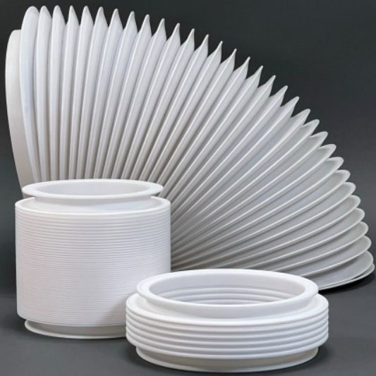 Round bellows - JPTFE2612K - MEREFSA, S.L.U. - PTFE