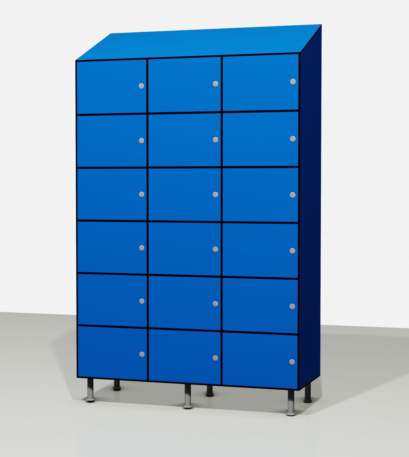 Security cabinet - Cel Components S.r.l. - with legs / shelf / multi-door