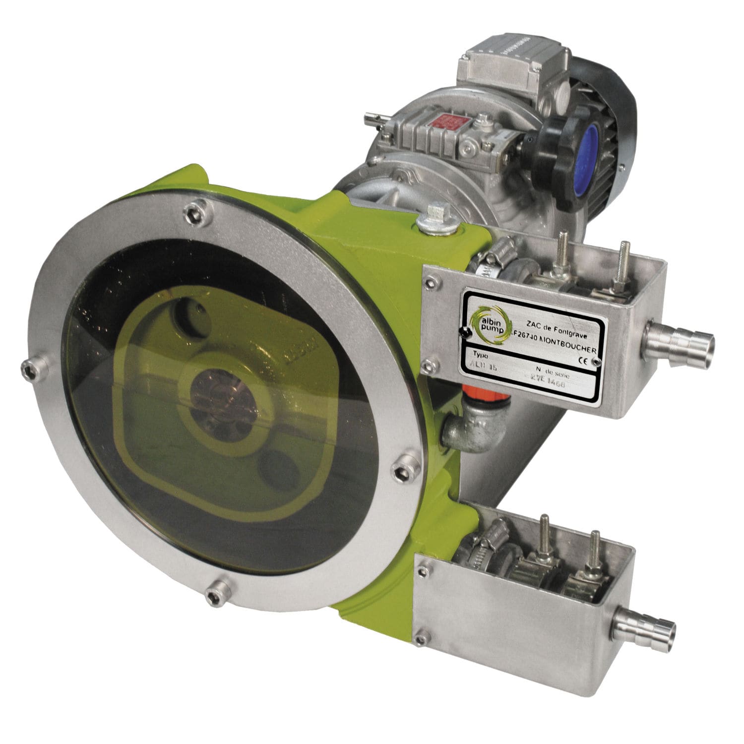 Peristaltic pump - ALH20 - Albin Pump - for wastewater / for industrial ...