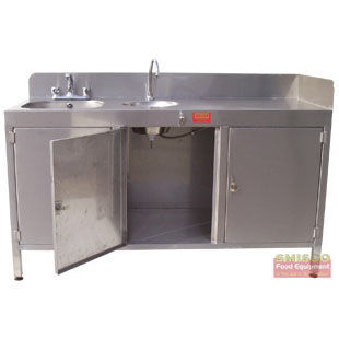 Sink for the food industry - Smisco Food Equipment Ltd - stainless steel