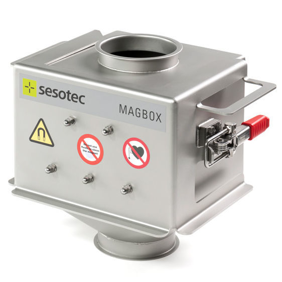 Granules separator - MAGBOX PLAST - Sesotec GmbH - powder / magnetic ...