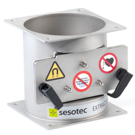Bulk material separator - EXTRACTOR - Sesotec GmbH - magnetic / for the ...