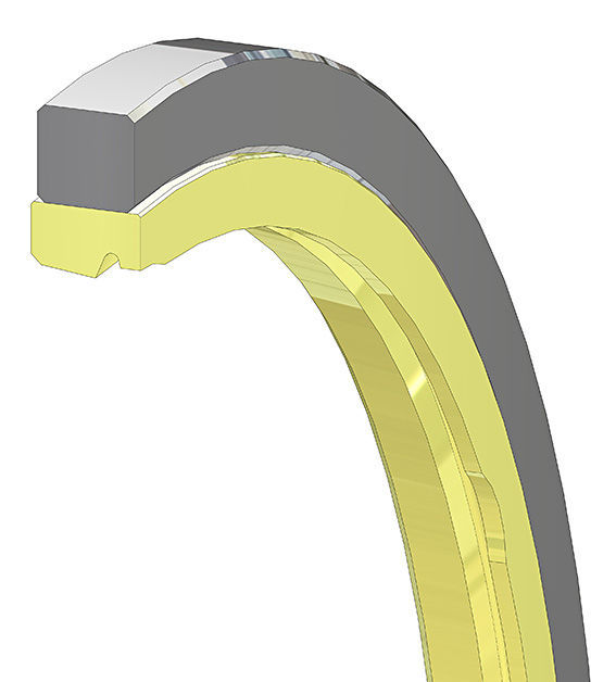 PTFE seal - DANASPTEP® HF - REPACK-S - rectangular / for hydraulic fluids / dynamic
