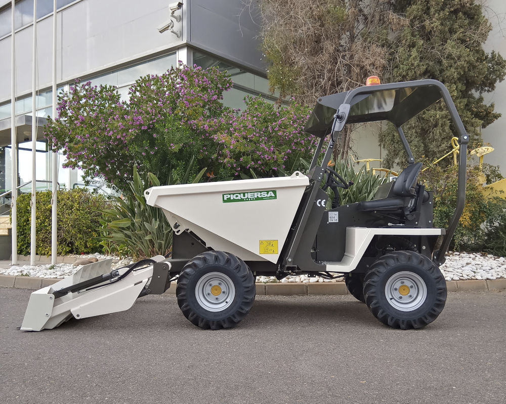 Rubber-tired dumper - D-1500H-AC - Piquersa Maquinaria, S.A. - diesel ...
