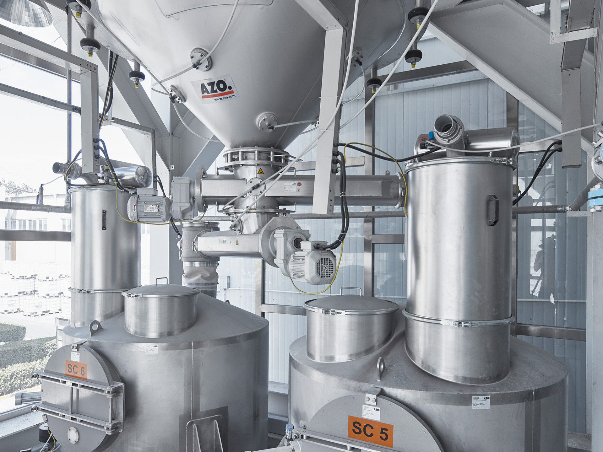 Screw dosing unit - DFS DE - AZO Group - weight / powder / automated