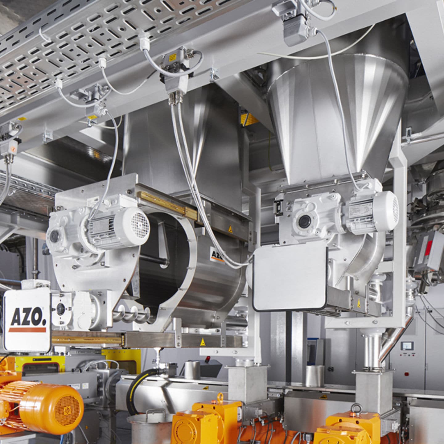 Bulk solids dispensing system - AZO Group - screw / high-precision ...