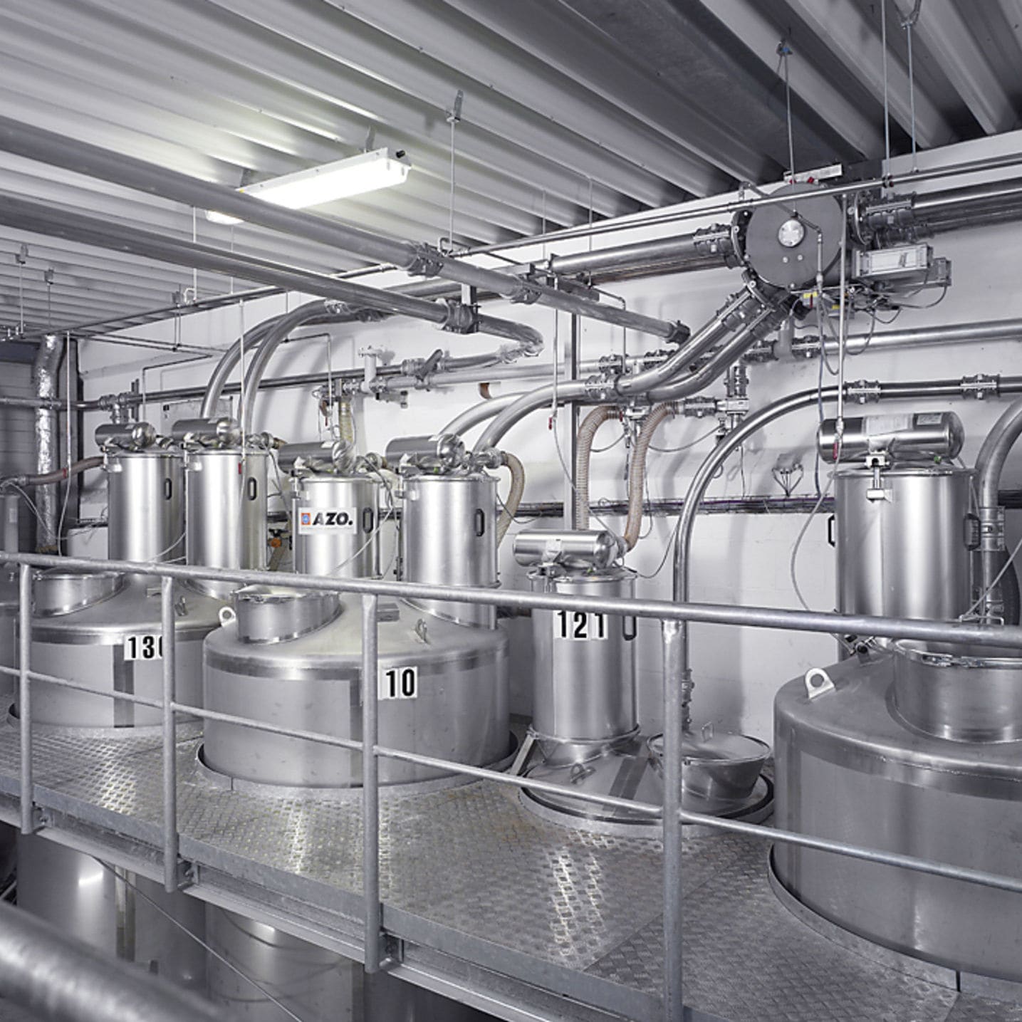 Powder pneumatic conveying system - AZO Group - for granulates / for ...