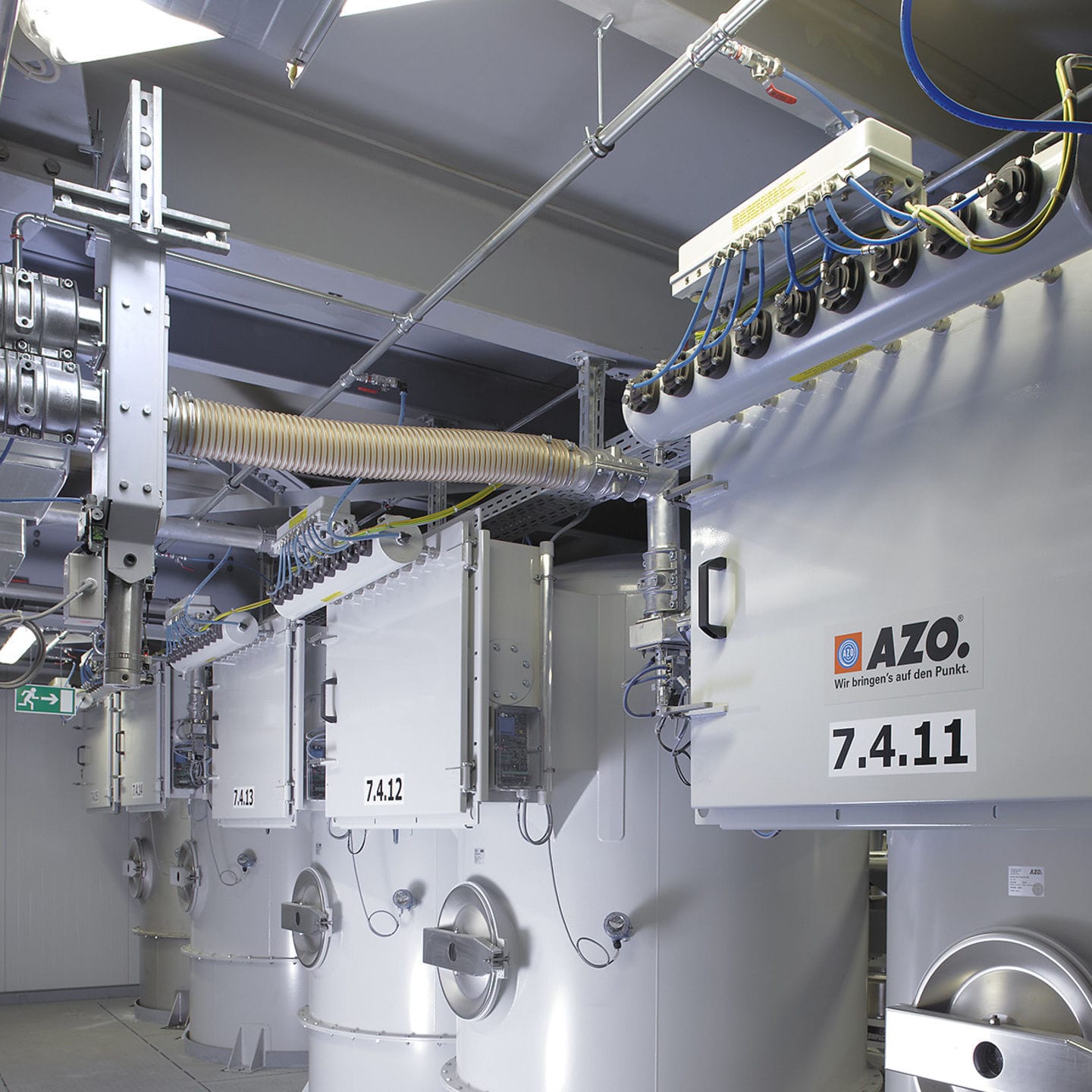 Process control system - SL series - AZO Group - mechanical / for hose ...