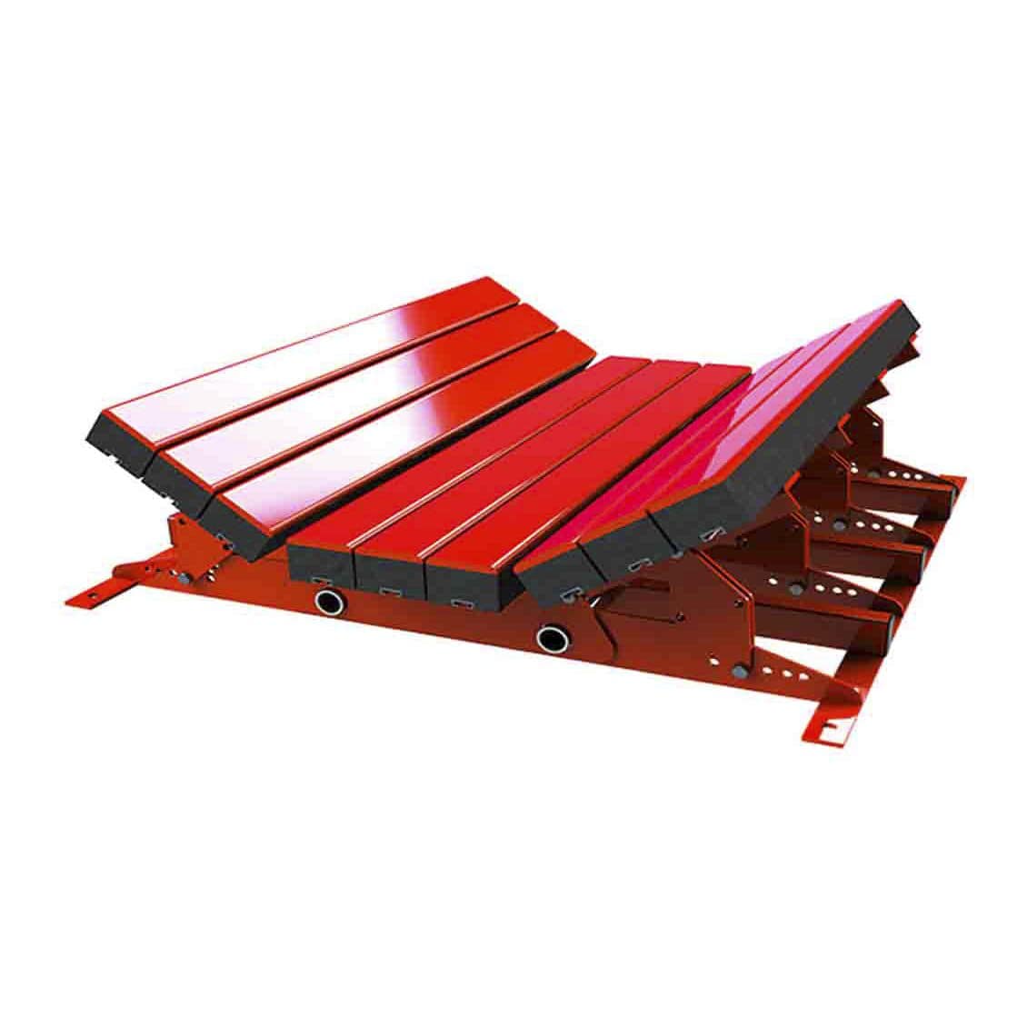 Conveyor belt loading station impact bed - Zenith Industrial Rubber ...