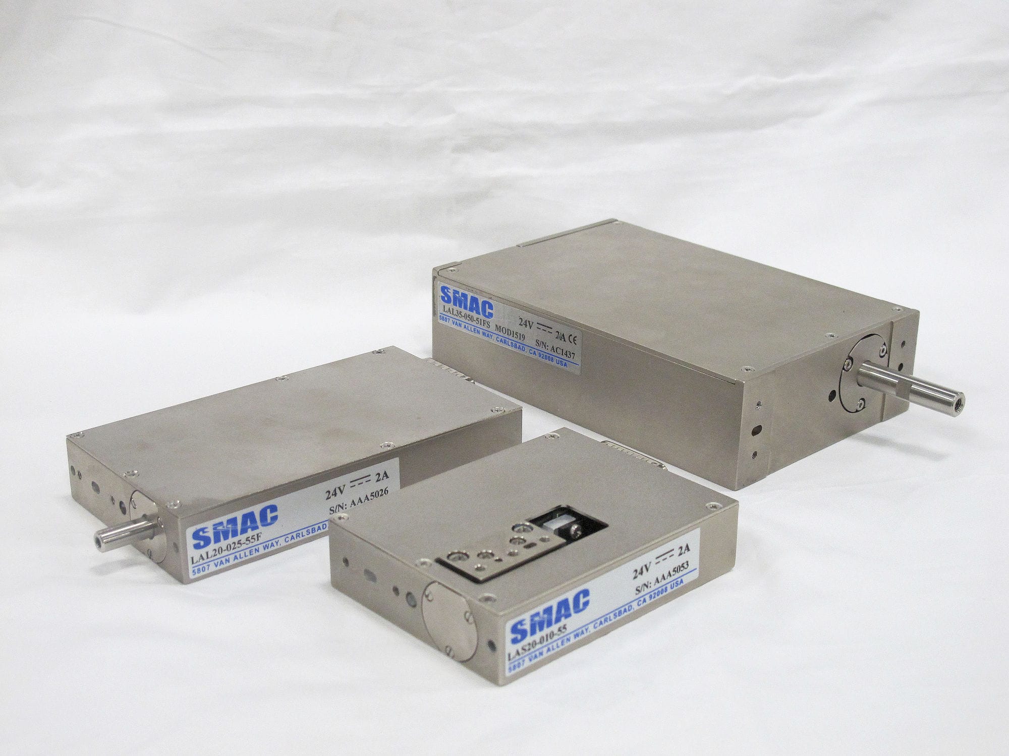 DC linear motor - LAL series - SMAC Moving Coil Actuators - 48 V / 24 V ...