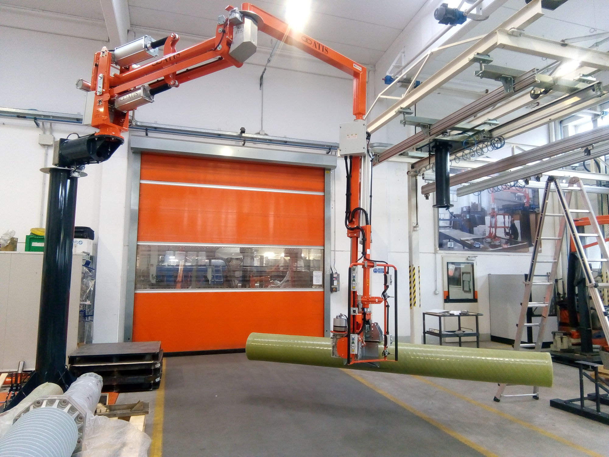 Pneumatic manipulator arm - Atismirus 500 - ATIS s.r.l. - with gripping ...