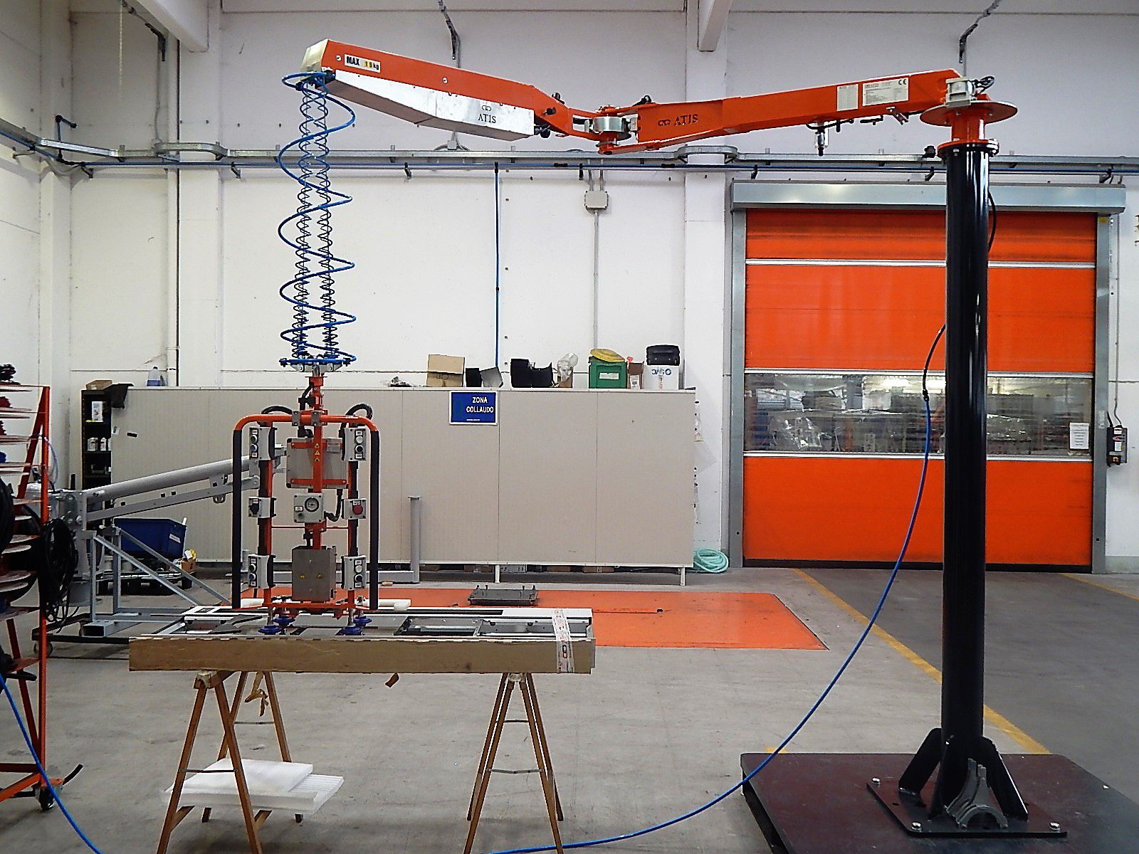 Pneumatic manipulator arm - Atisacer 80 - ATIS s.r.l. - with gripping ...