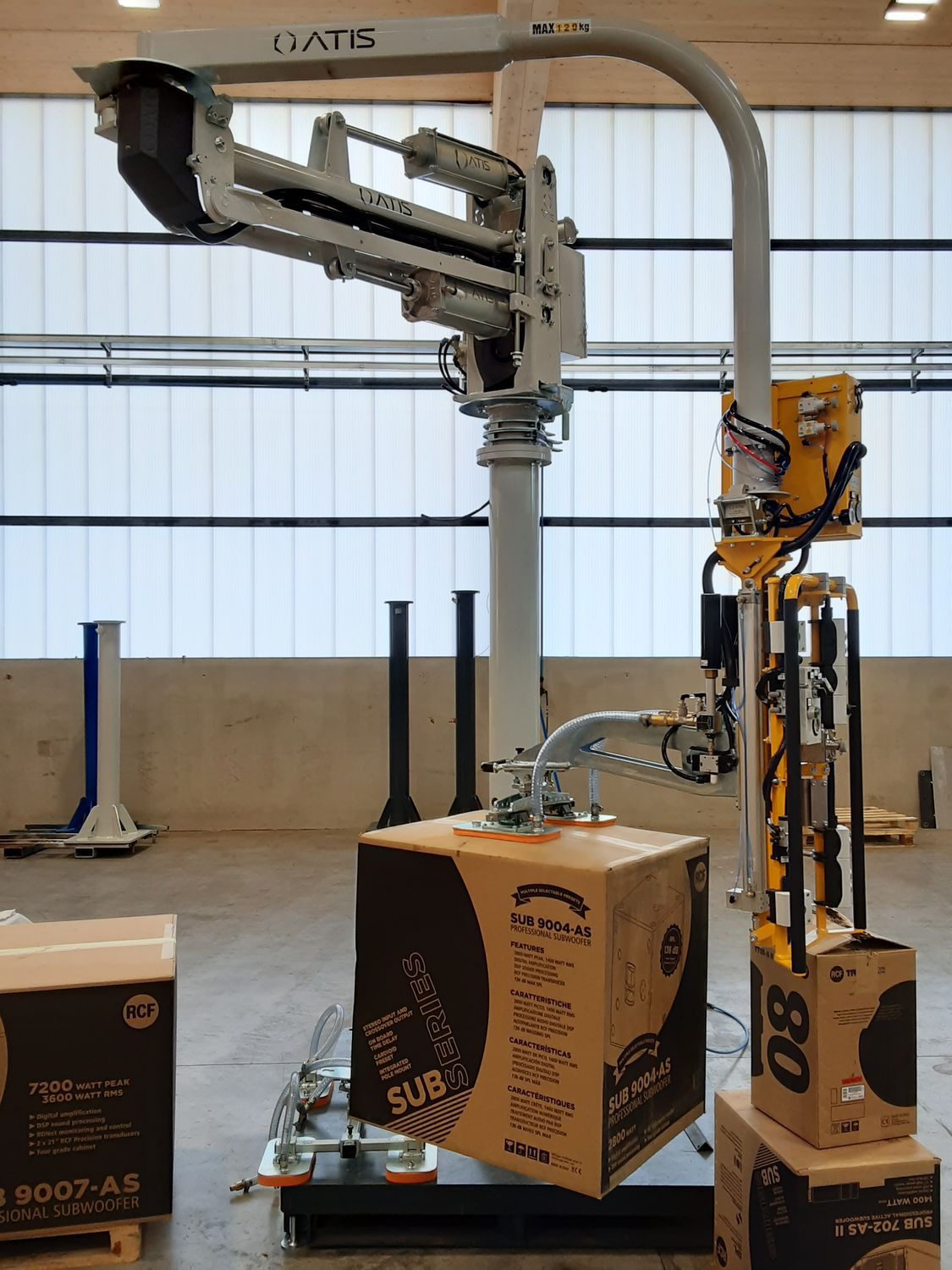 Pneumatic manipulator - AtisMIRUS200 - ATIS s.r.l. - with suction cup ...