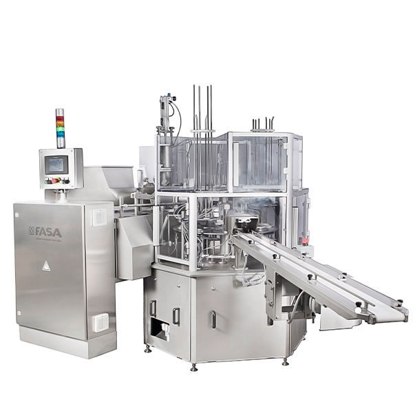 Automatic filling and sealing machine - RFS 40 - FASA - cup / for tubes ...