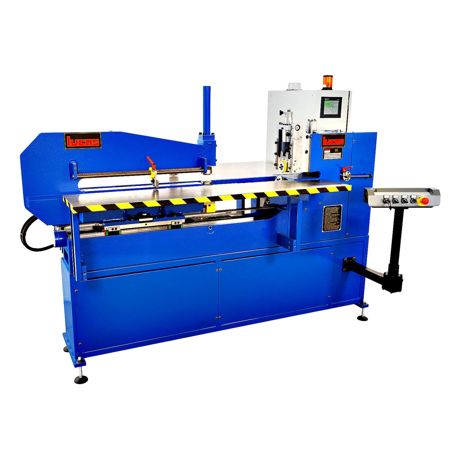 Circular shear - 3/1300 - Lucas - hydraulic / sheet metal / motorized