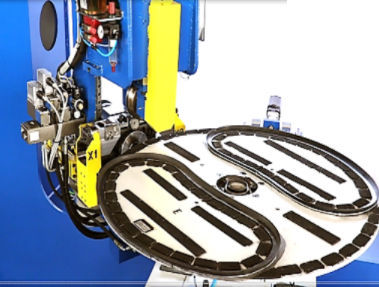 Motorized flanging machine - Tanko - Lucas - for round parts