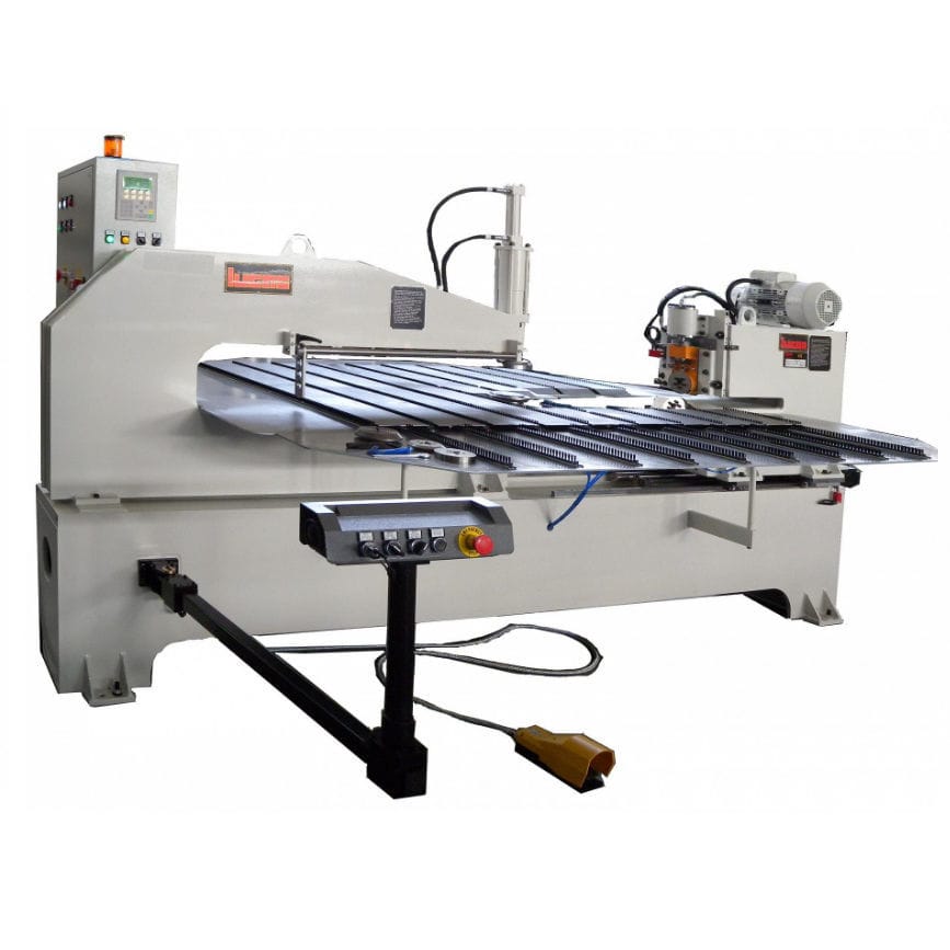 Circular shear - 5/1800 TM - Lucas - pneumatic / sheet metal / automatic