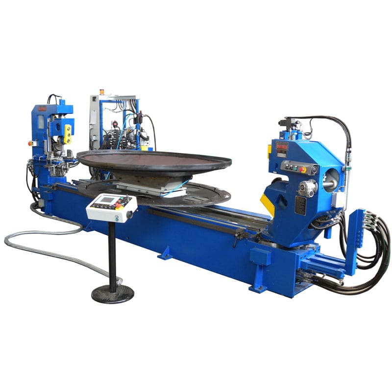 Flanging machine shear - RD 3800 R - Lucas - hydraulic / for metal ...