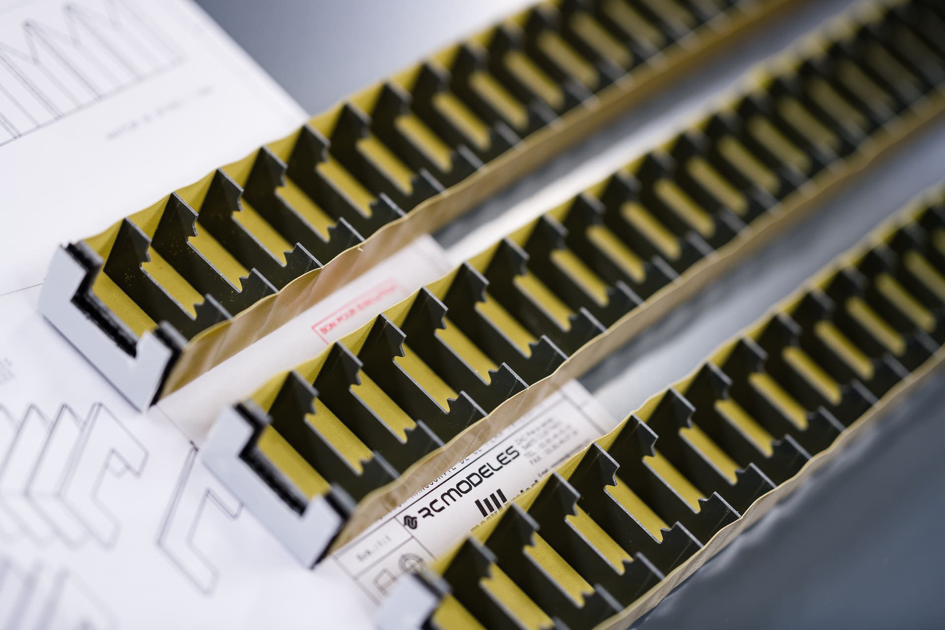 Rectangular protective bellows - RC MODELES - elastomer / custom ...