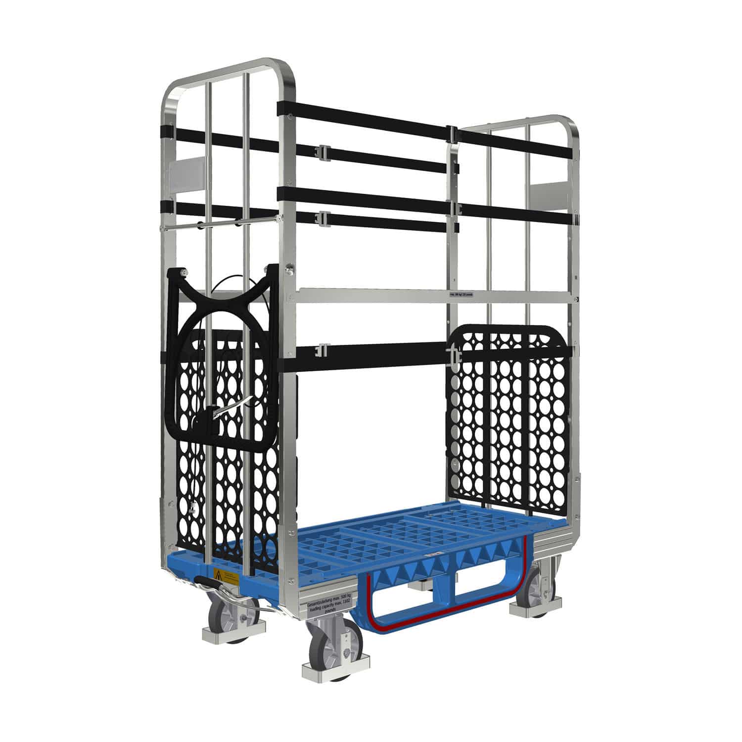 Mail sorting and distribution trolley - ECOFLEX 600 E2 OKD ESD - LKE ...