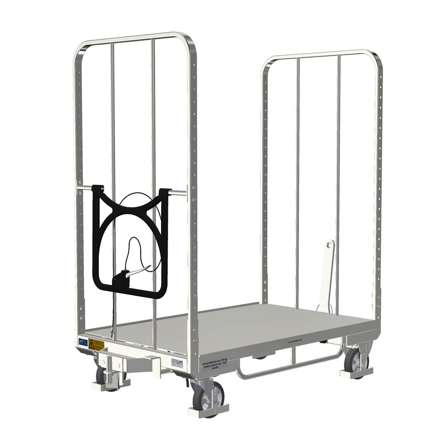 Transport trolley - KLT 800 E1 VKD ESD - LKE GmbH - Excellence in ...