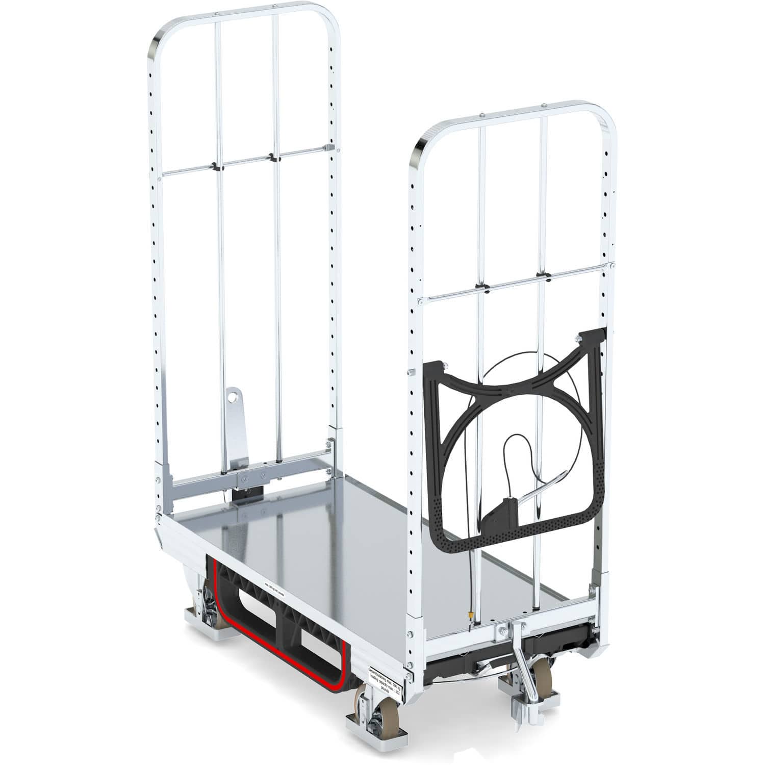 Transport trolley - KLT 600 E1 VKD - LKE GmbH - Excellence in Material Handling - handling ...