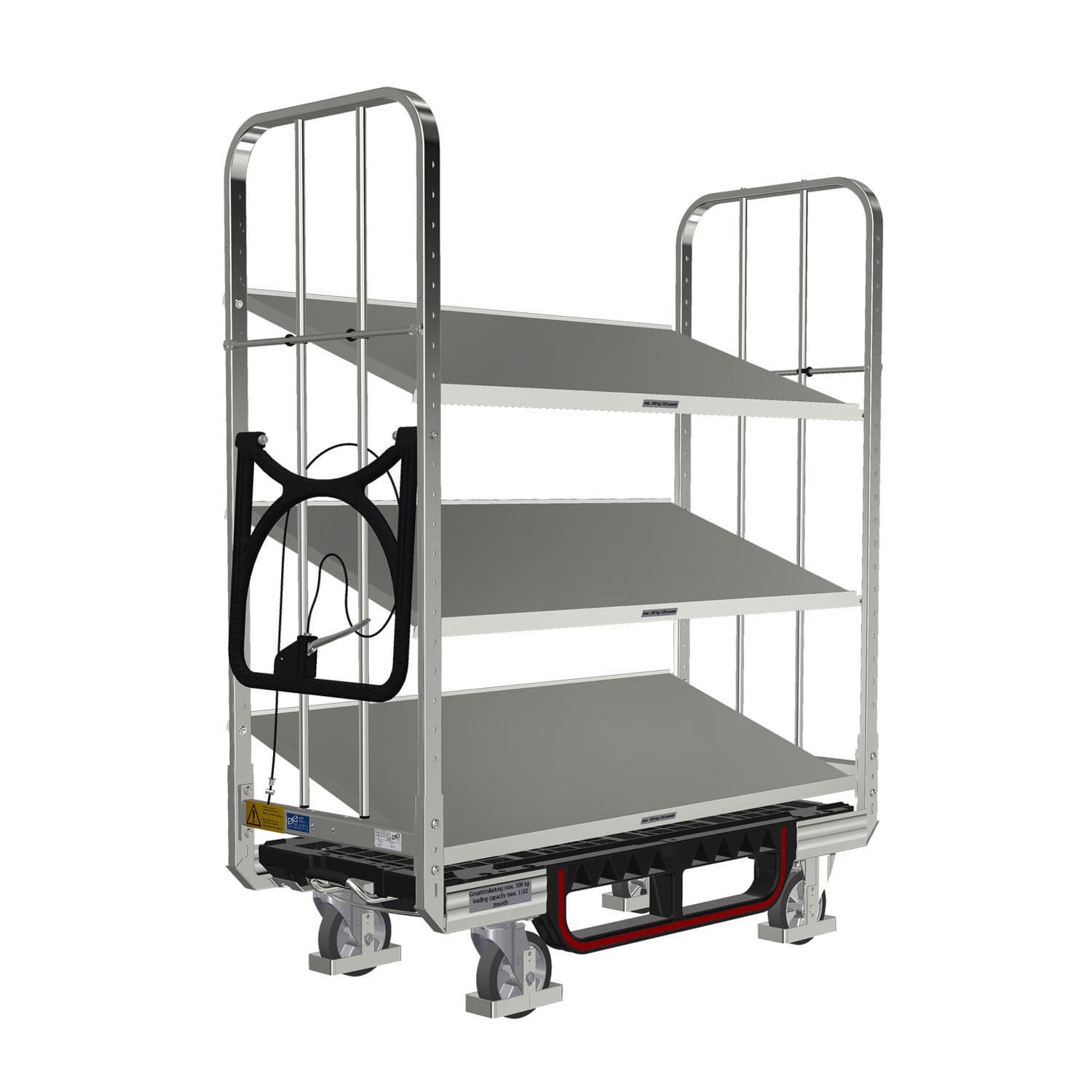 Transport trolley - KLT 600 SE3 OKD 3ZB100 DKDT - LKE GmbH - Excellence ...