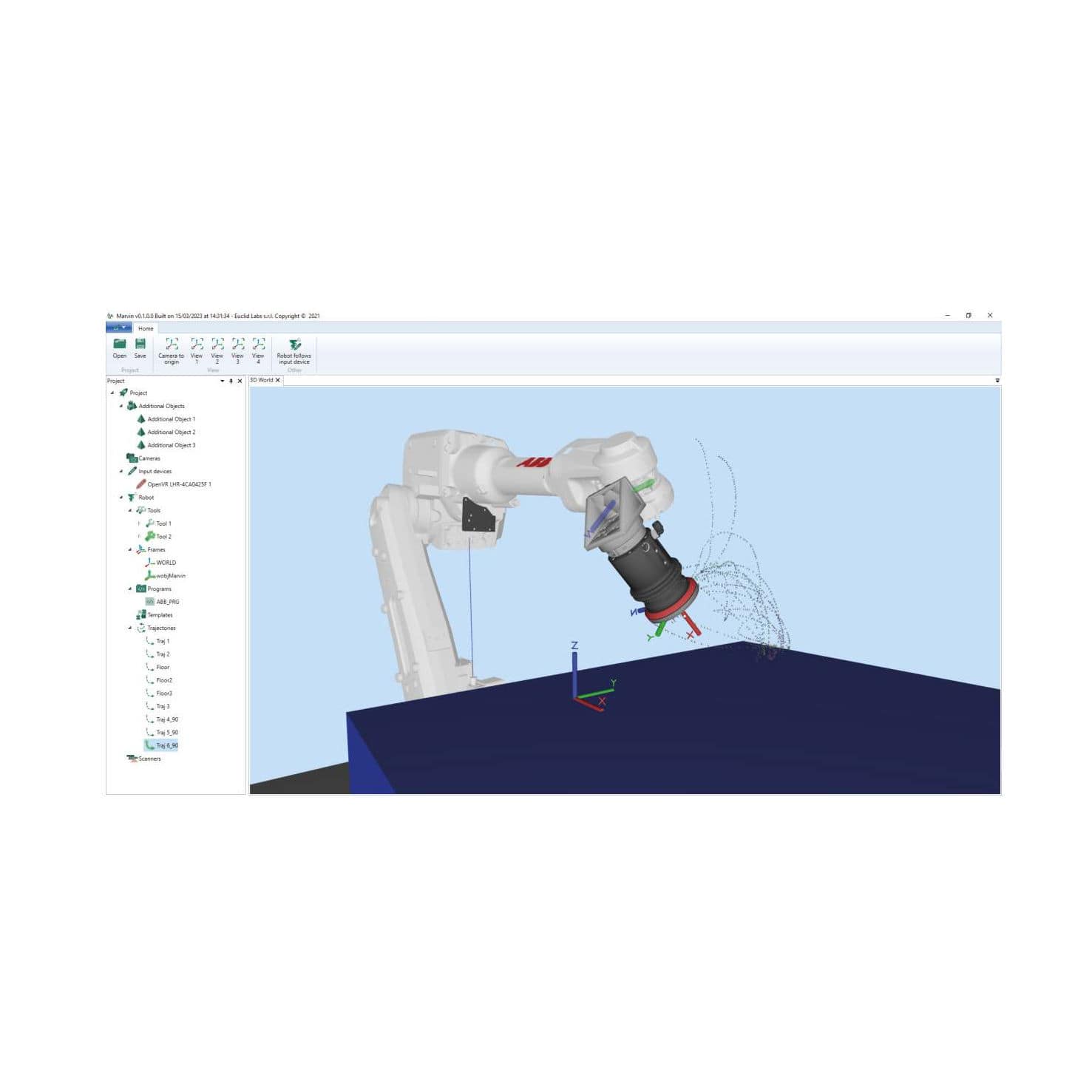 Robot programming software - MARVIN - Euclid Labs - industrial / for robotics / 3D