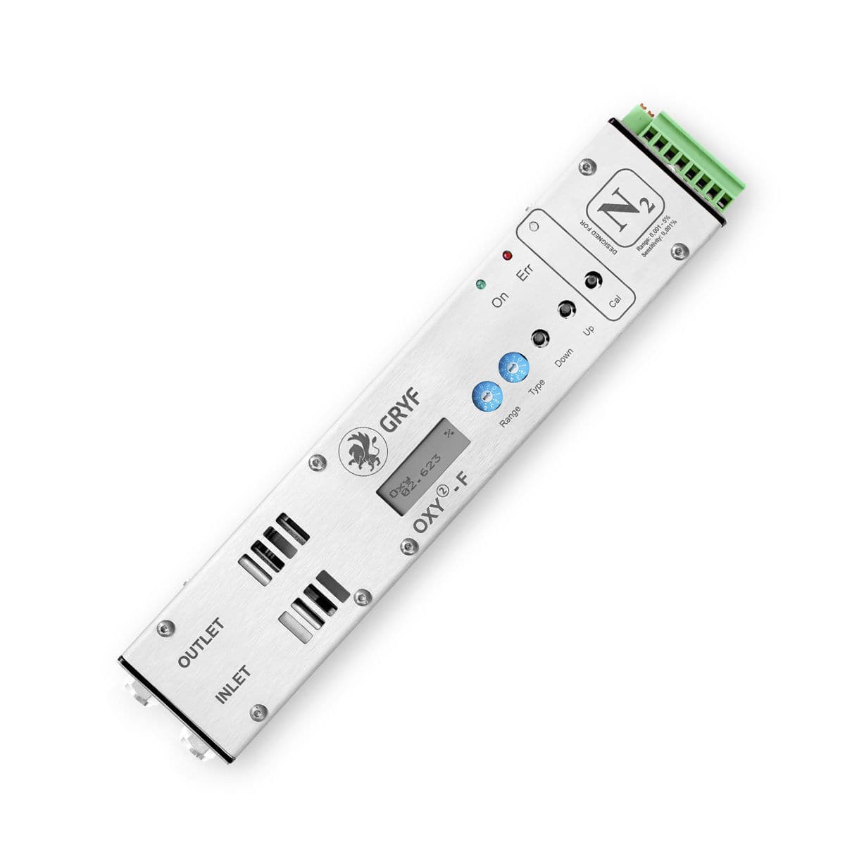 Nitrogen analyzer - OXY2 F - GRYF - oxygen / process / concentration