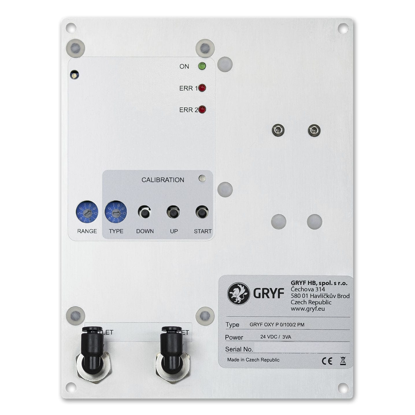 Oxygen analyzer - OXY P - GRYF - gas / process / concentration