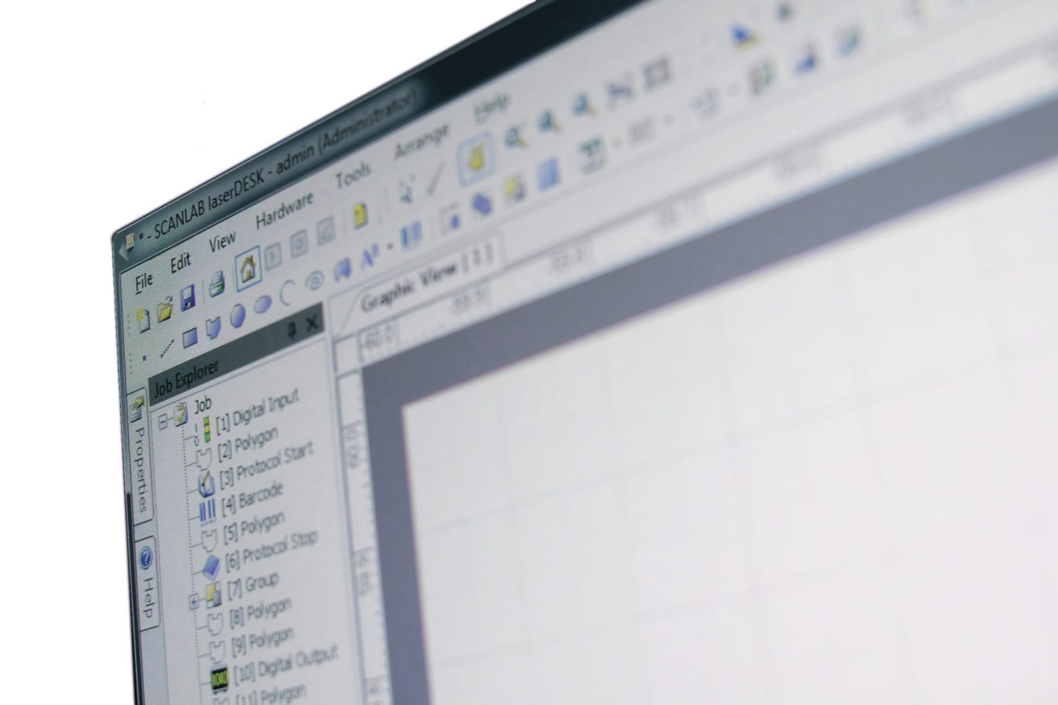 Marking software - laserDESK® - SCANLAB GmbH - laser machining / engraving