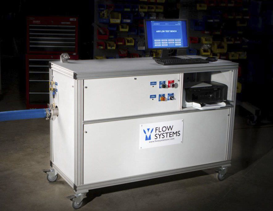 Air flow test bench - 0.002 - 0.42 lbm/s - Flow Systems - for materials