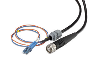 RF connector - RDC - Rosenberger OSI - fiber optics / DIN / straight