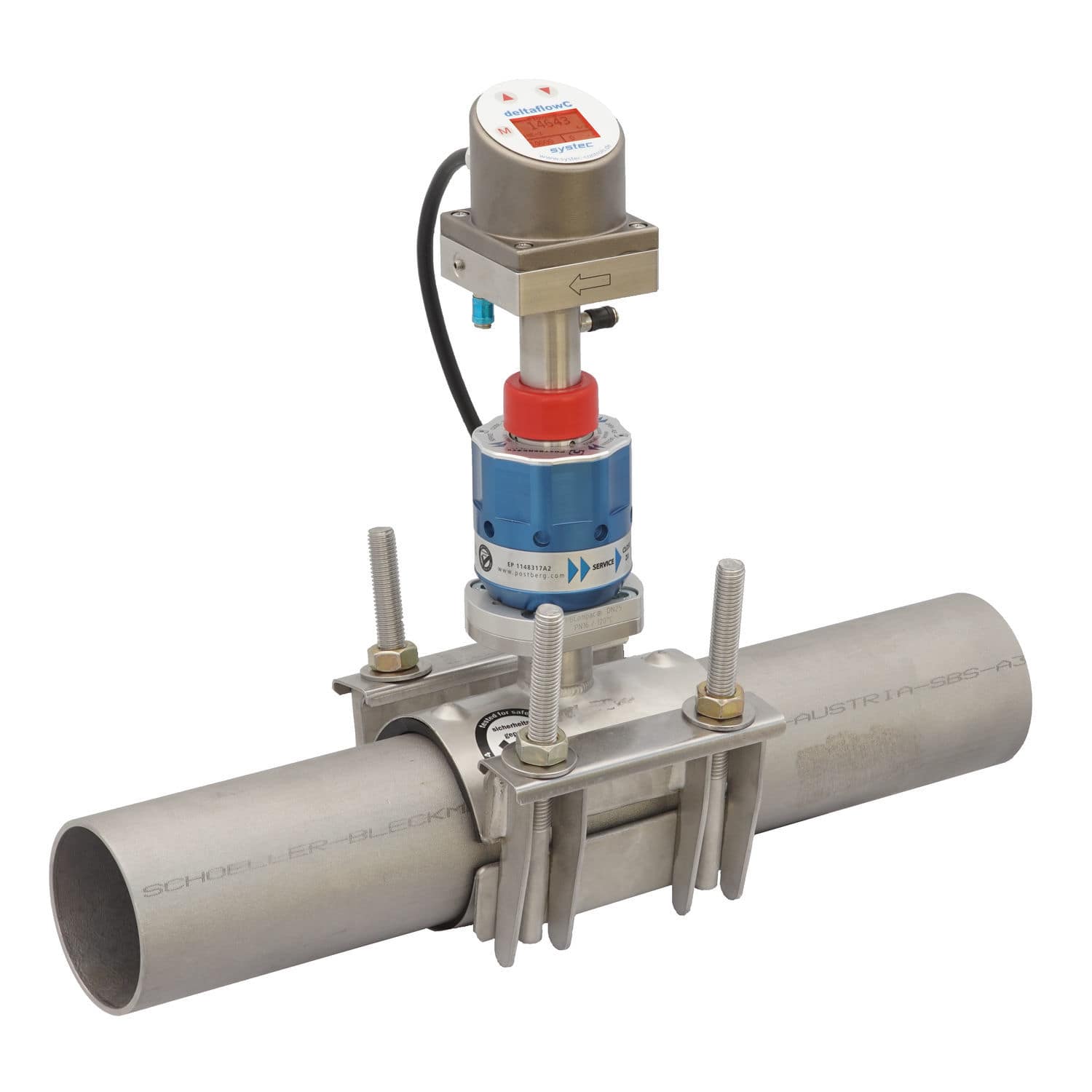 Differential pressure flow meter - Deltaflow C - systec Controls - mass ...