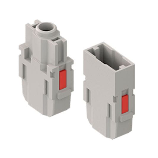 Female plug insert - MIXO 100A series - ILME - 3-pole / single-pole
