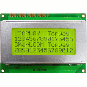 16 x 4 display module - LMB164ADC - TOPWAY LCD - LCD / monochrome ...