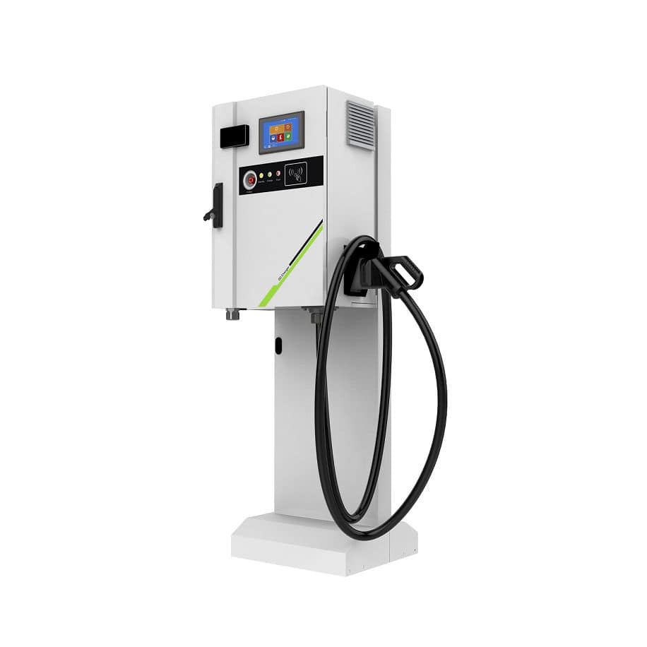 Electric vehicle charging post - DC30 - Magengine GmbH - DC / floor-mounted
